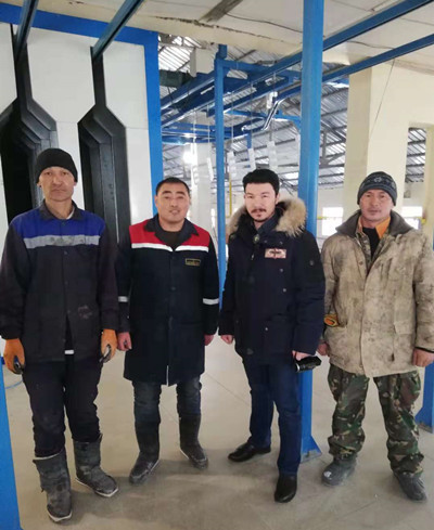 Heating Radiator Automated Powder Coating Line PLC Electrostatic Powder ...