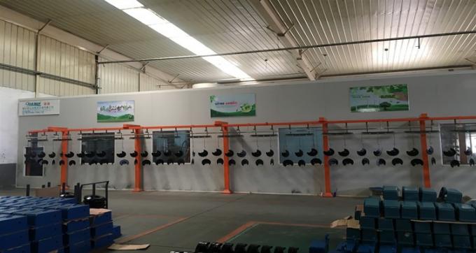 PLC Fluidized Bed Powder Coating Equipment Surface Treatment Line 380V 220V