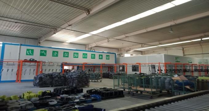 PLC Fluidized Bed Powder Coating Equipment Surface Treatment Line 380V 220V