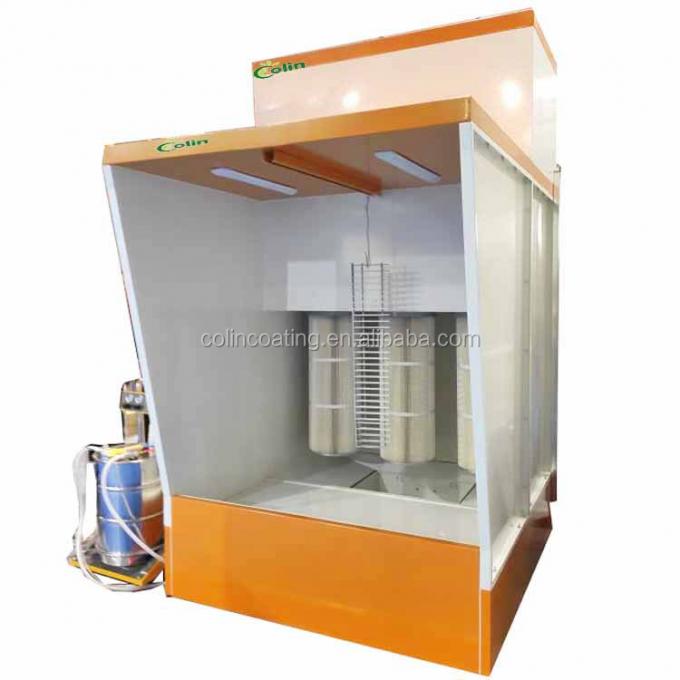 ABD Automated Powder Coating Line Surface Treatment 10-50KW