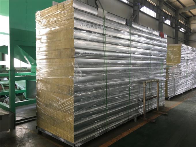 Rock Wool Panel Powder Coating Oven And Booth For Aluminium Profiles