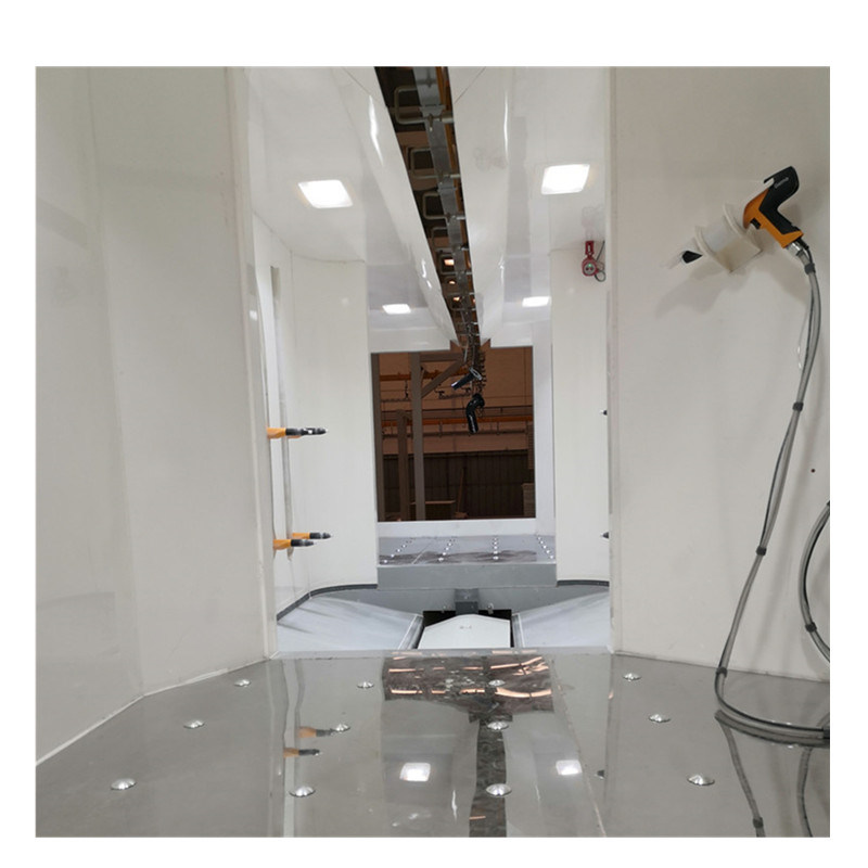 SUS304 Electrostatic Horizontal Powder Coating Line 380V 220V