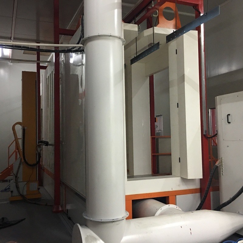 Heating Radiator Automated Powder Coating Line PLC Electrostatic Powder ...