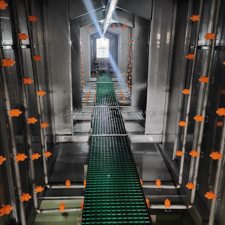 Pretreatment Colour Coating Line Automated Powder Coating Line With ...