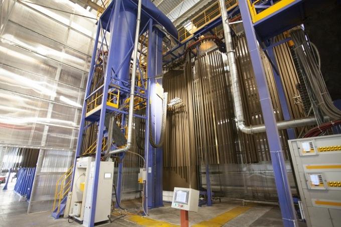 Thermosetting Vertical Powder Coating Line Surface Treatment Line